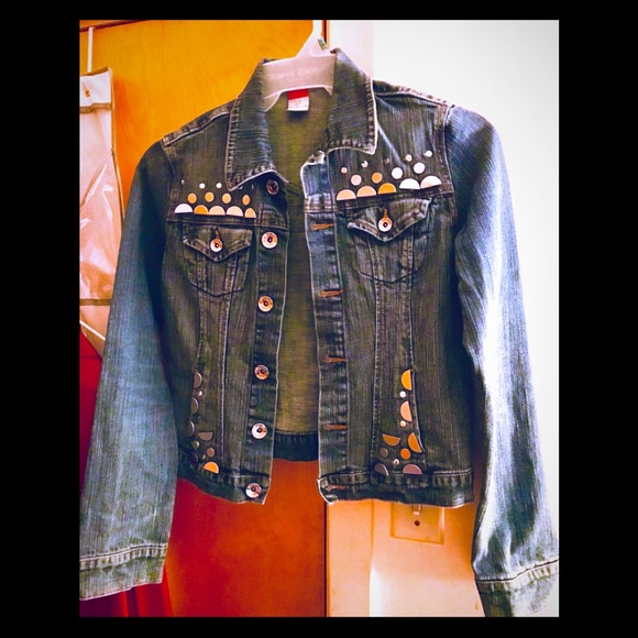 Boom Boom Jeans | Jackets & Coats | Boom Boom Jeans Embellished Jean ...